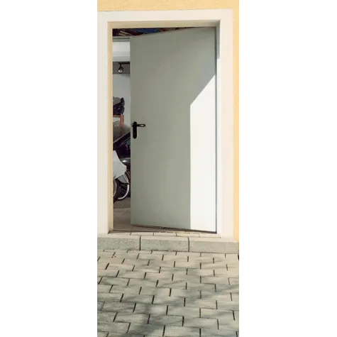 Porte de service en acier