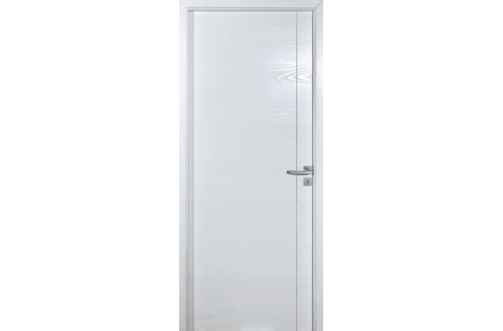 Porte intérieure battante pleine en bois massif