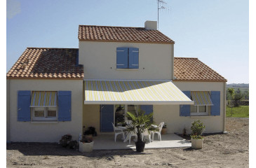 Store banne motorisé format XL grande taille