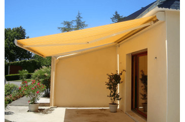 Store banne motorisé format XL grande taille